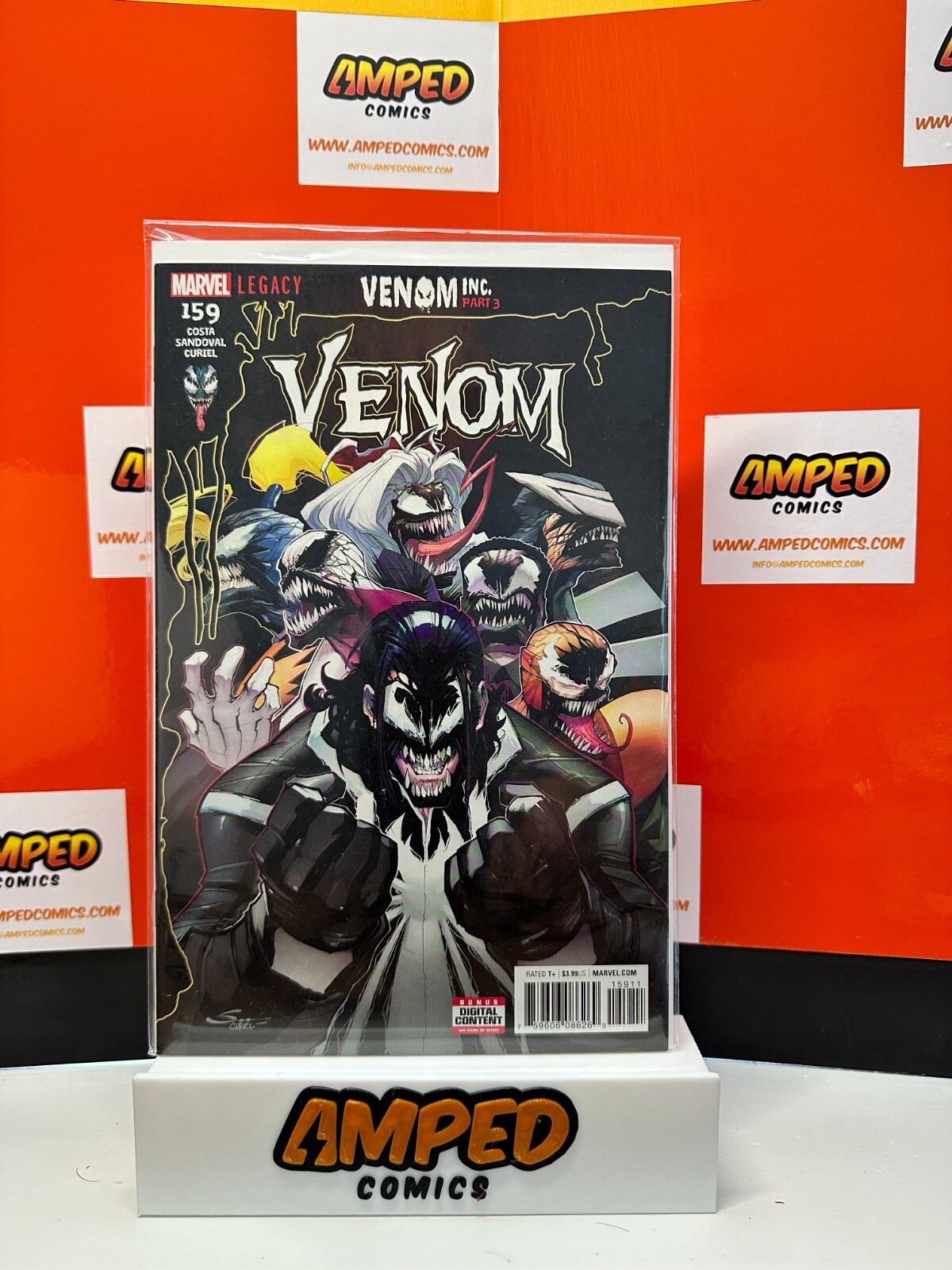 Venom 159 Venom Inc Part 3 Gerardo Sandoval Marvel Comics 2018 | eBay