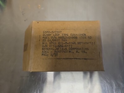 Adel Cushion Clamp 1/2" AN742-F10CB Lot Of 25 | eBay