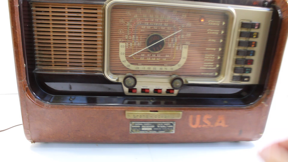 VINTAGE 50s ZENITH R-520 OLD SHORTWAVE ANTIQUE MILITARY ARMY ...