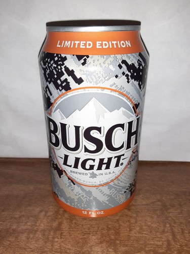 Busch Light 12oz Limited Edition "CAMO" B/O Stay On Tab Beer Can | eBay