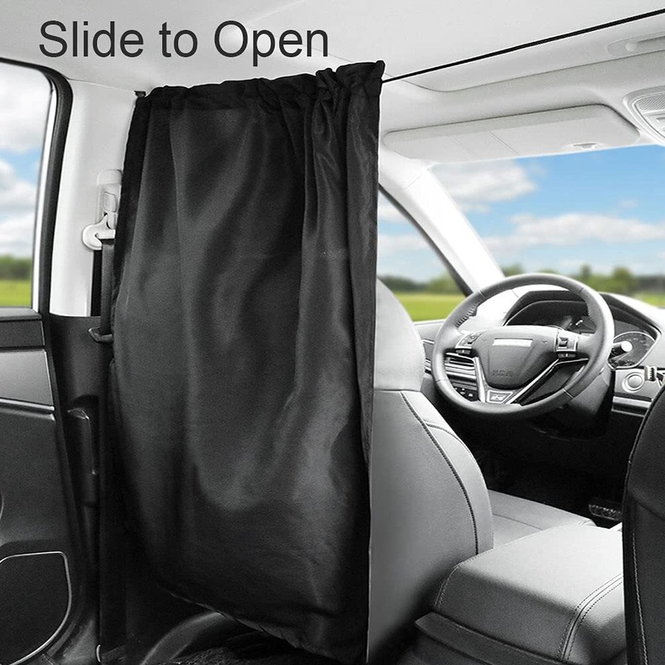 2pcs For Volkswagen Car Divider Curtain Side Window Privacy Sun Shade ...