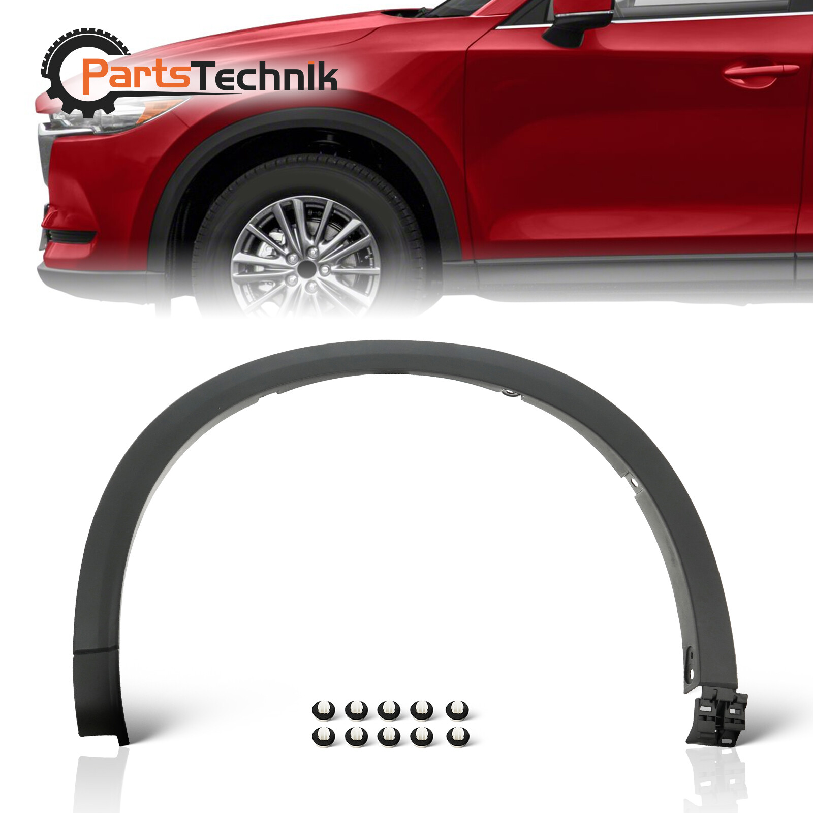 Front Left Side Fender Flare For Mazda CX-5 2017-2021 KB7W51W30E8N New ...