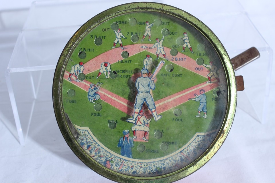 RARE! Antique Baseball Game , Mechanical Arcade Game | eBay