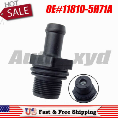 1PC 11810-5H71A PCV Valve New For Nissan Versa 09-22 MICRA KICKS 1.6L 1 ...
