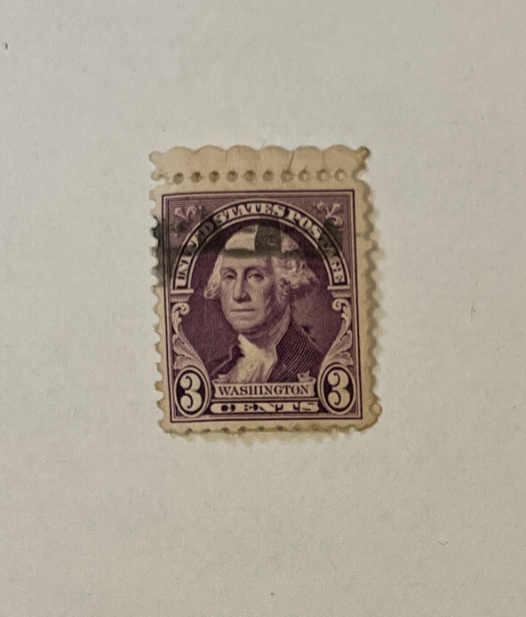 RARE 1932 George Washington 3 Cent US Postage Stamp Violet/Purple | eBay