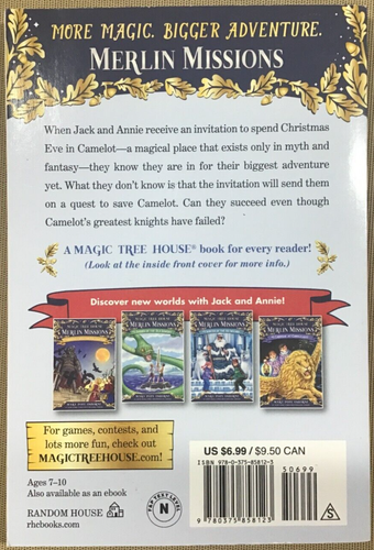 Magic Tree House Merlin Mission Ser.: Christmas in Camelot by Mary Pope ...