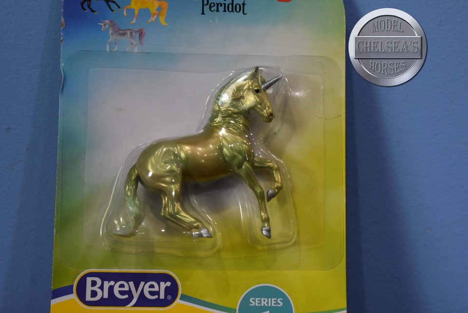 Peridot-Unicorn Mini Alborozo Mold-New in Package-Breyer Stablemate | eBay