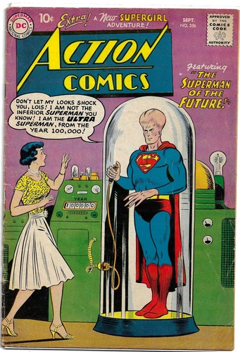 Action Comics #256 (DC) Sept 1959, 10¢ cv price, SUPERMAN, Congorilla ...