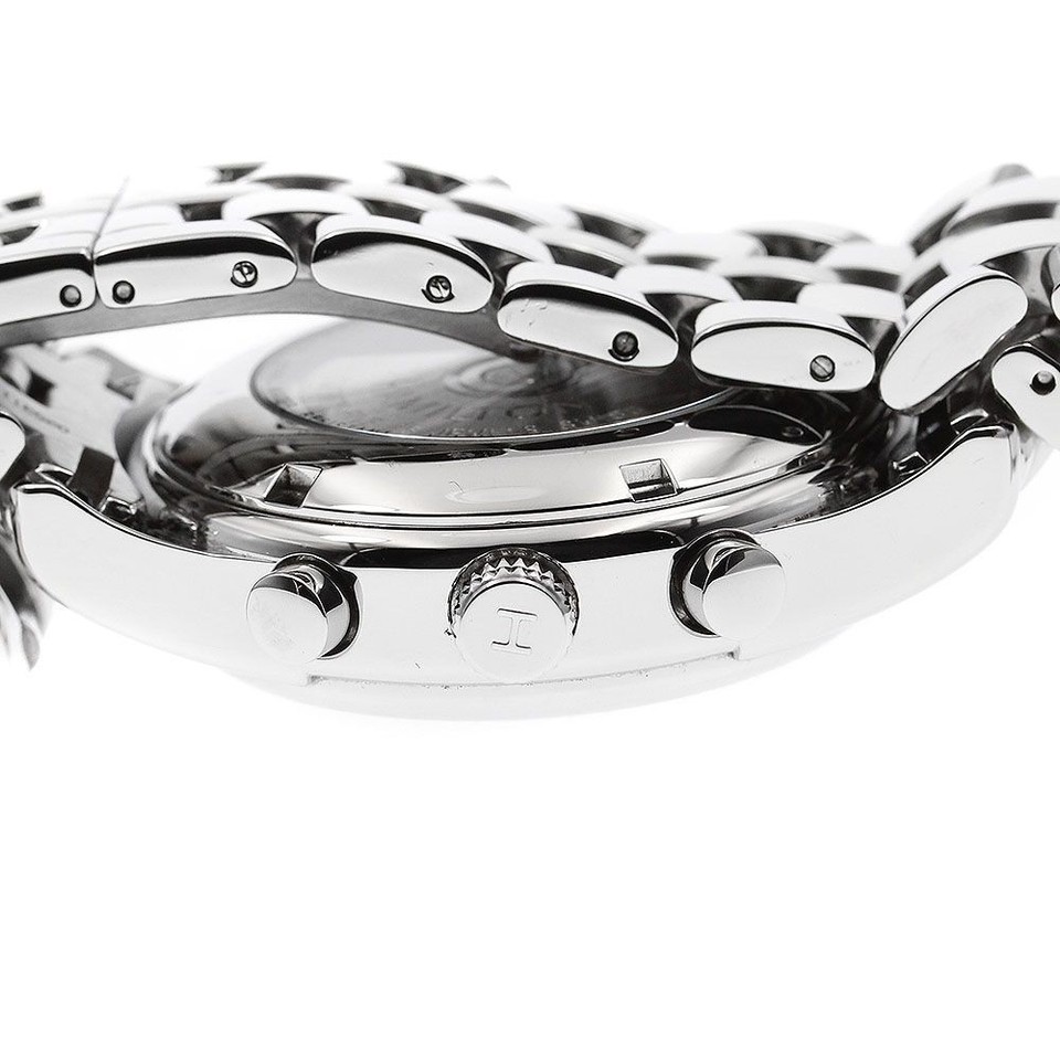 Hamilton Jazzmaster Chronograph Men's Watch SS Black Dial Automatic ...