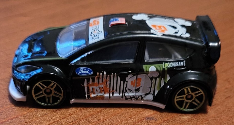 Hot Wheels 2011 KEN BLOCK Ford Fiesta Diecast #43 Car New Model Series ...