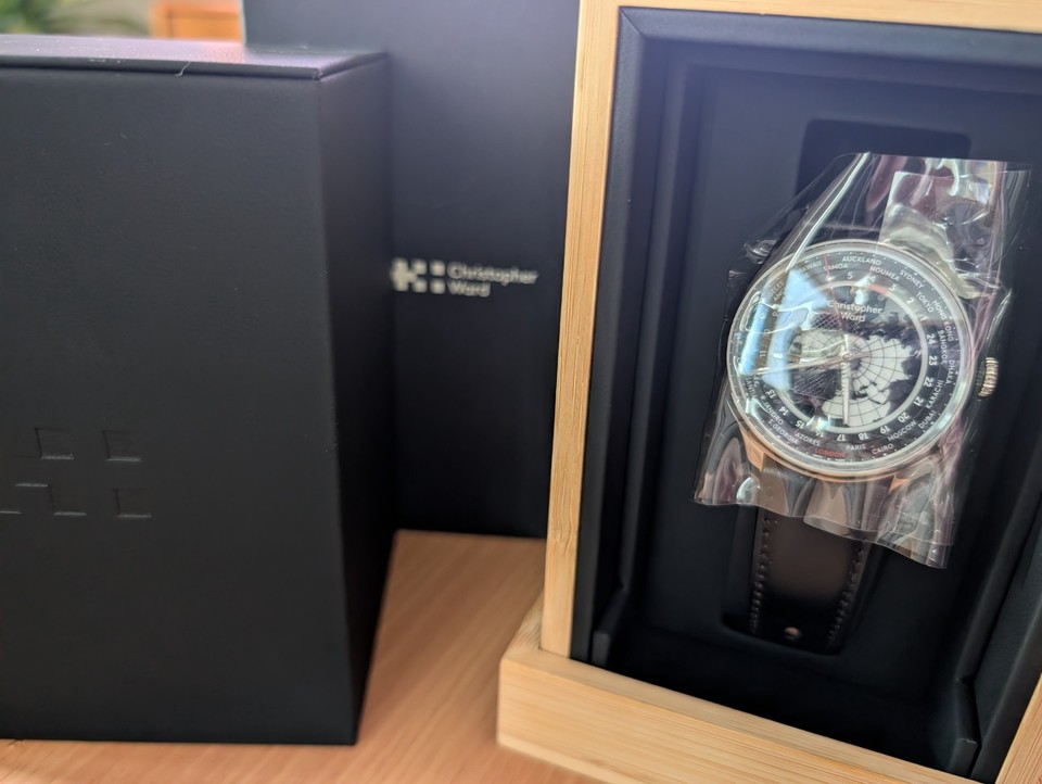 RARE Discontinued Christopher Ward C1 Worldglow NEWLY SERVICED BY CW | eBay