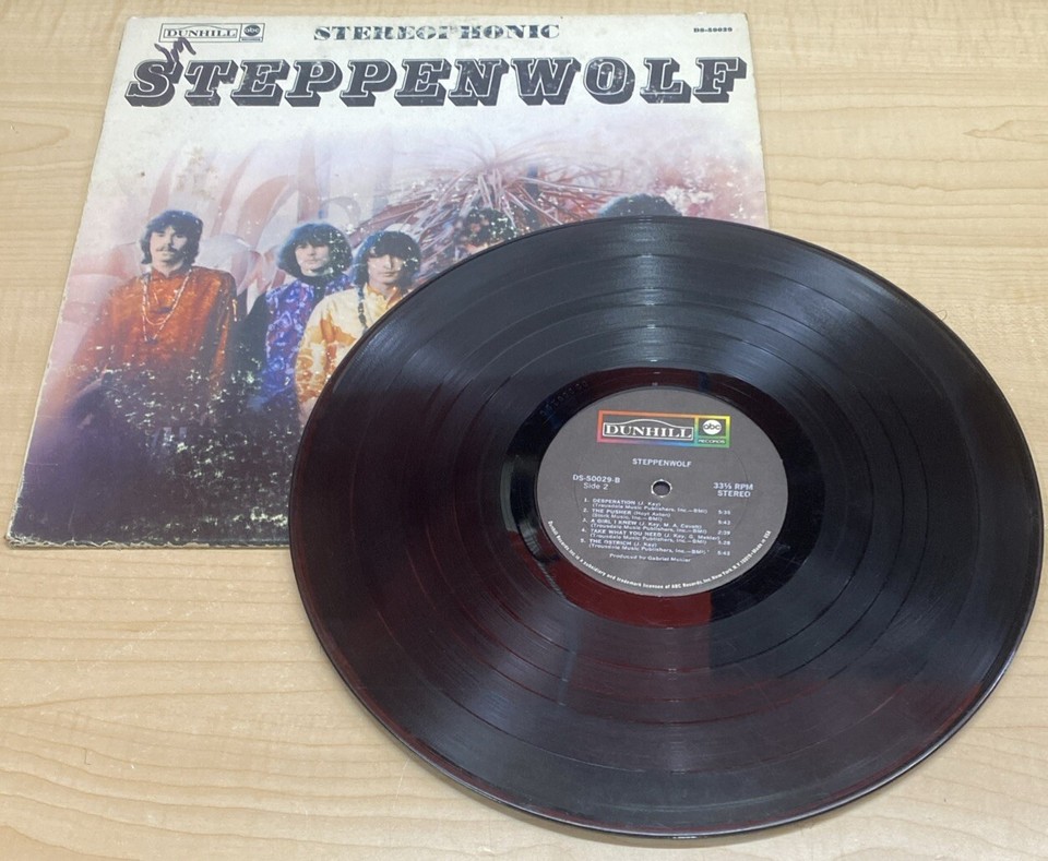 Steppenwolf - Steppenwolf Vinyl 1968 DS-50029 Stereo LP Born To Be Wild ...