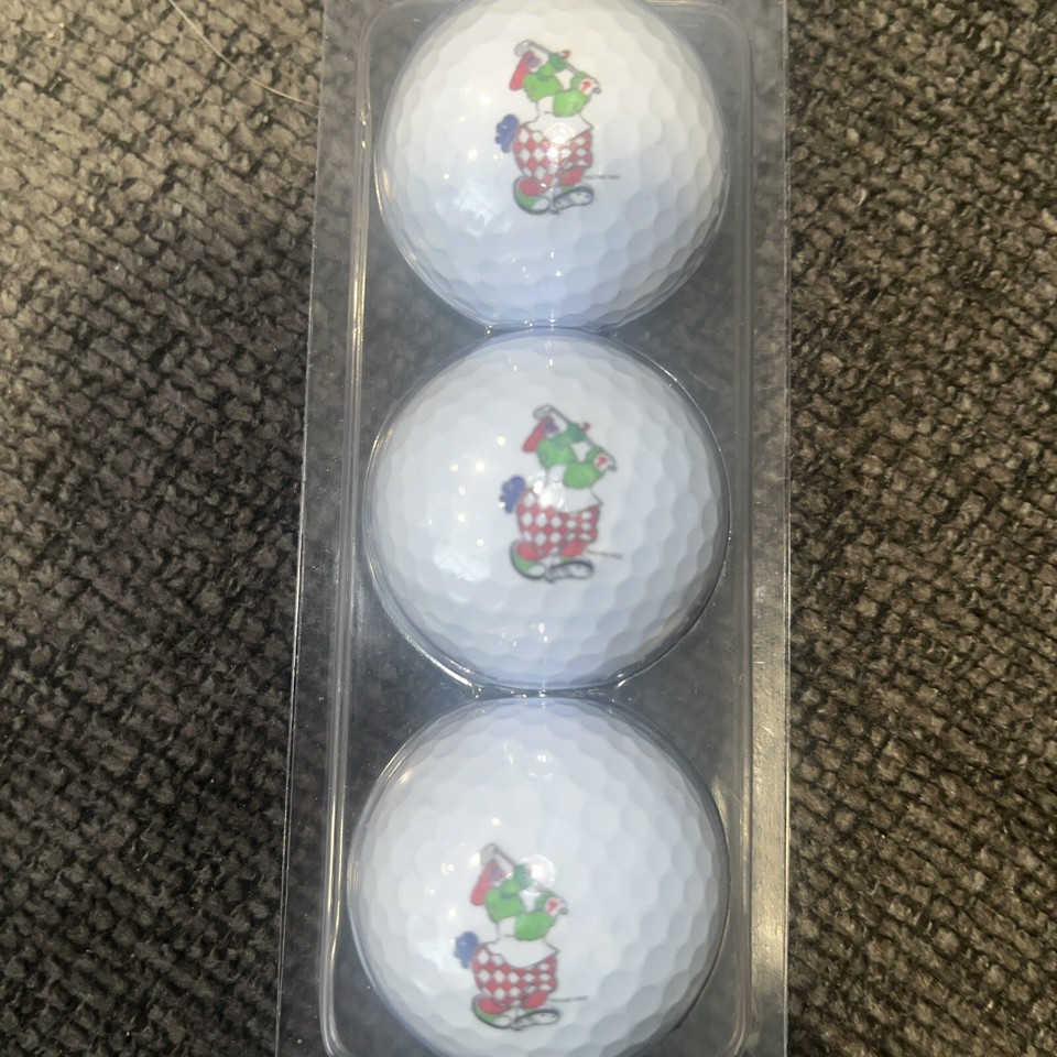 Philadelphia Phillies Phillie Phanatic 3pk Golf Balls Officially ...