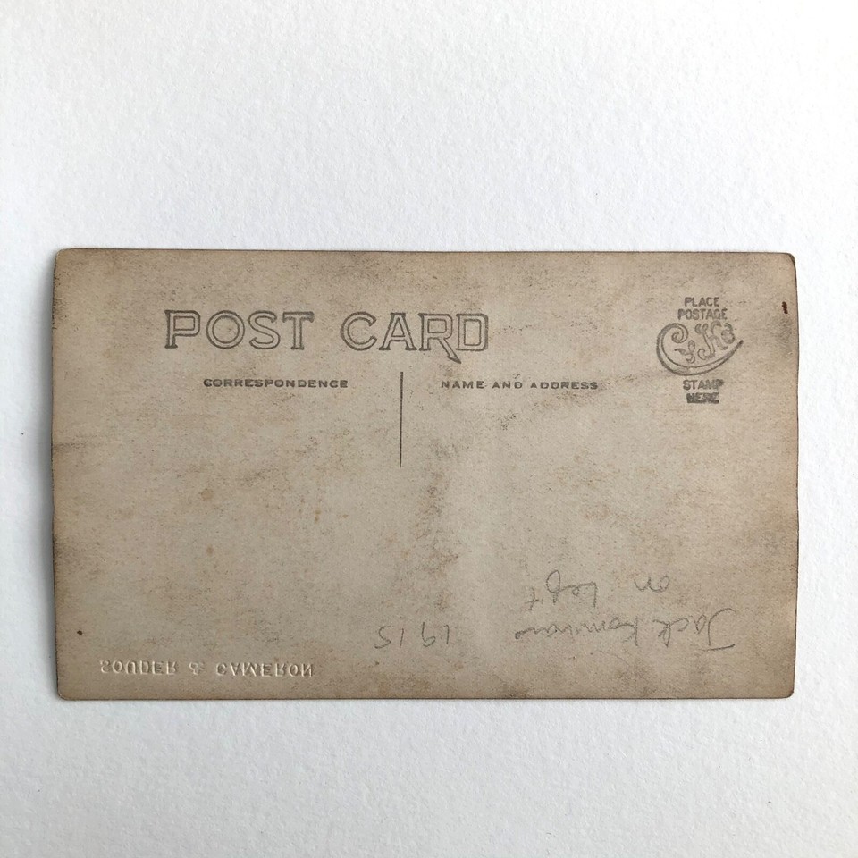 RPPC 1915 Vintage College Men Dorm Fashion Souder and Cameron Postcard ...