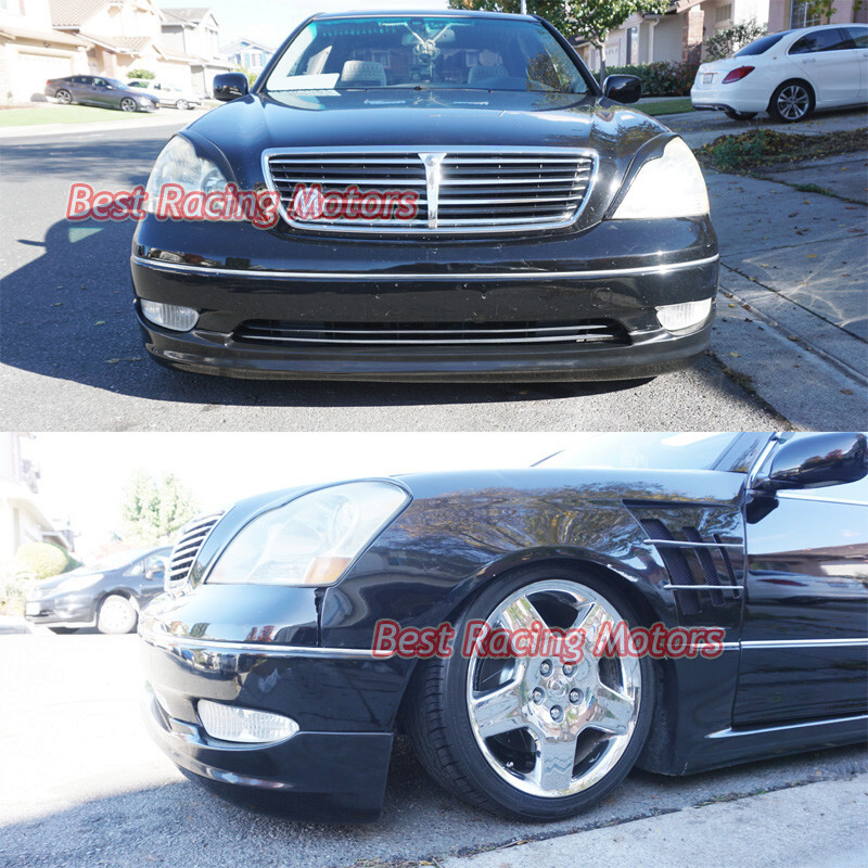 For 2001-2003 Lexus LS430 W Style Front Bumper Lip (Urethane) | eBay