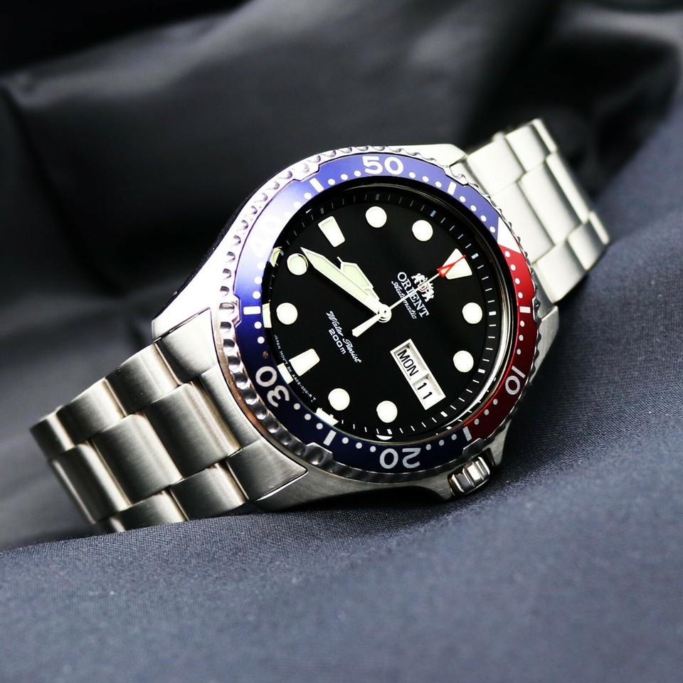 Diver Watch Bezel Insert Made for Orient Mako II and Ray II FAA Series ...