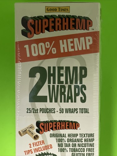 FREE GIFTS🎁Good😊Times👍SuperHemp 50 Super High Quality Hemp🍁Rolling🔥 ...