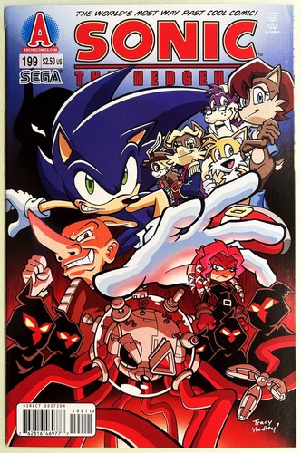 SONIC The HEDGEHOG Comic Book #199 June 2009 First Edition Bagged ...