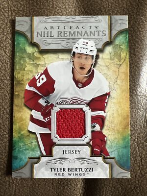 20/21 artifacts nhl remnants jersey card tyler bertuzzi | eBay