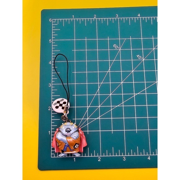 Jinbe One Piece x Kura Sushi Mini Figure Mascot Charm / Phone Strap ...