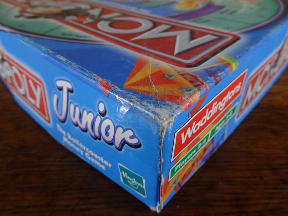 Monopoly 'Junior' Edition Board Game (2001) Waddingtons - Complete [B97] | eBay UK