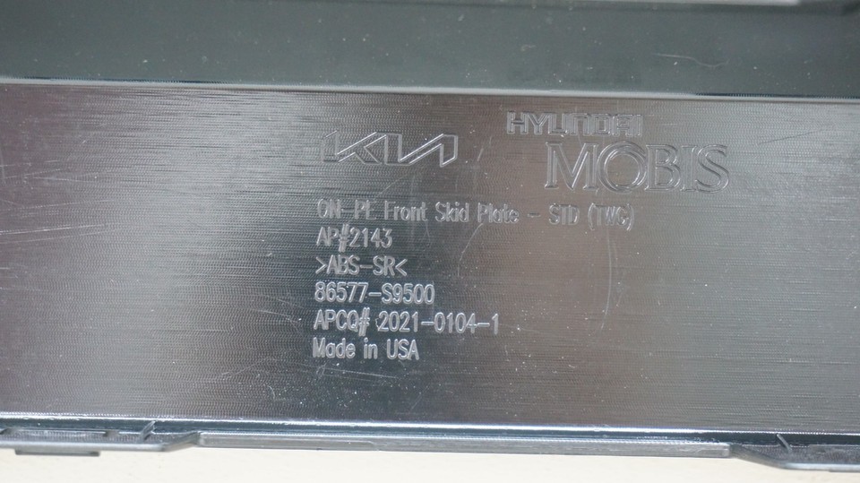 2023-2025 KIA TELLURIDE FRONT LOWER BUMPER TRIM COVER VALANCE OEM 86577 ...