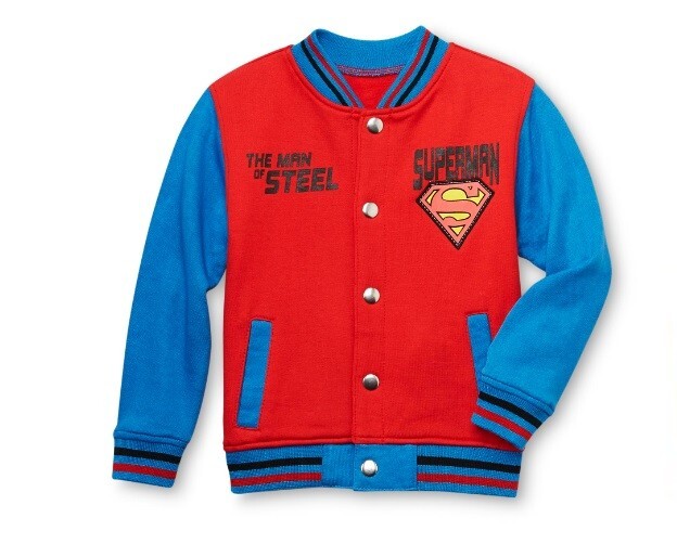 SUPERMAN Jacket Toddler Boys 3T NEW DC Comics Superman Man Of Steel NWT ...