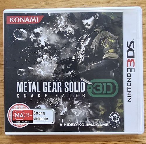 Metal Gear Solid Snake Eater VGC 3D Nintendo 3DS AUSPAL Complete | eBay