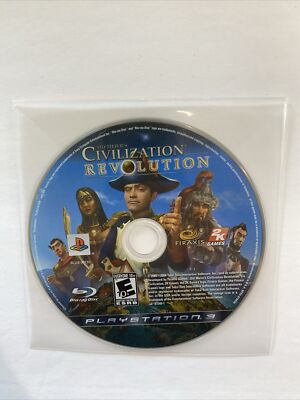 Sid Meier's Civilization Revolution (PlayStation 3 PS3, 2008) Disc Only ...