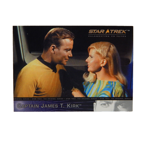 Star Trek Captain James T. Kirk Card 18 | eBay