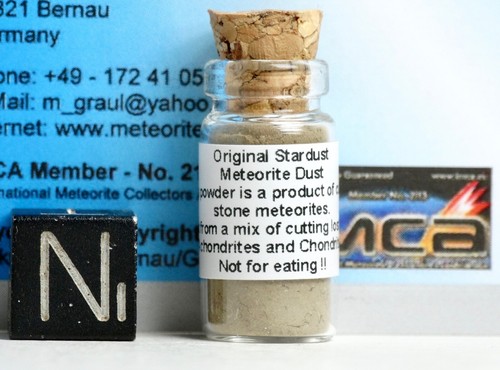 Original Stardust - real Meteorite Powder from Stone Meteorites ...