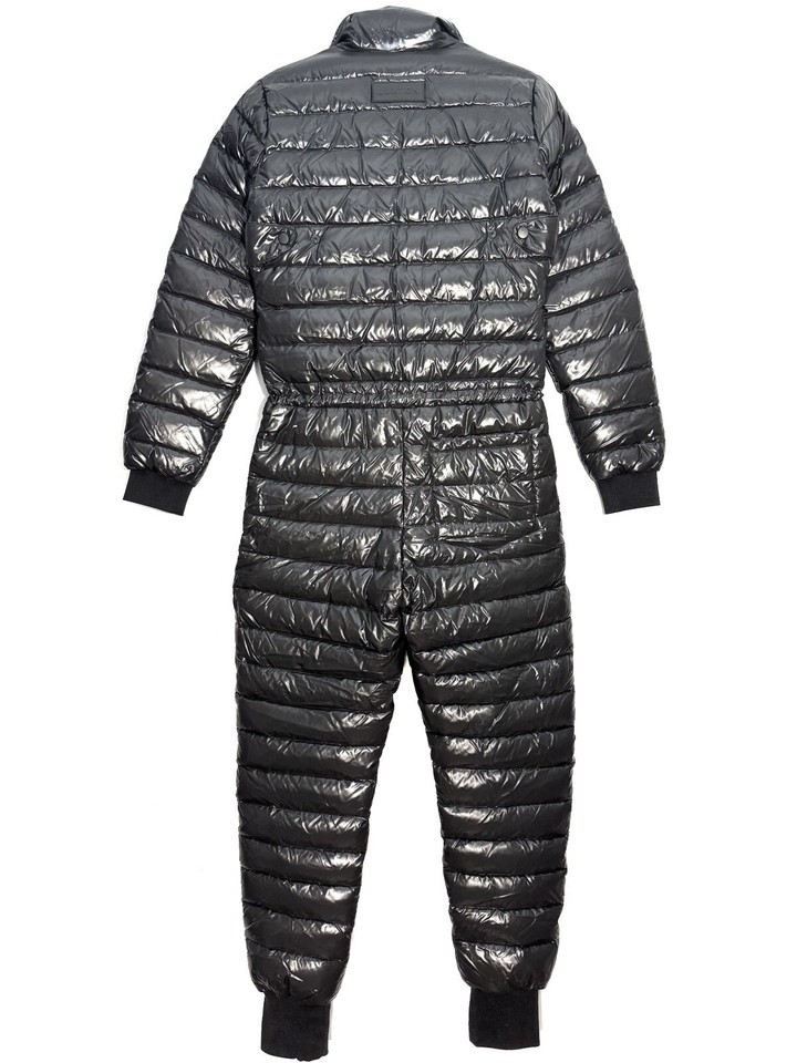 LUXTON Womens Down Ski Jumpsuit No. 2.1 Black (MSRP $1,150) | eBay