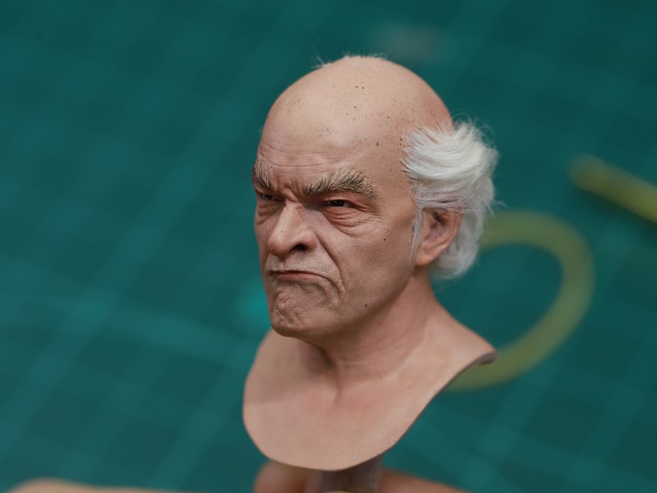 Hector Salamanca Headsculpt (Breaking Bad) - Custom Made [1:6 scale ...