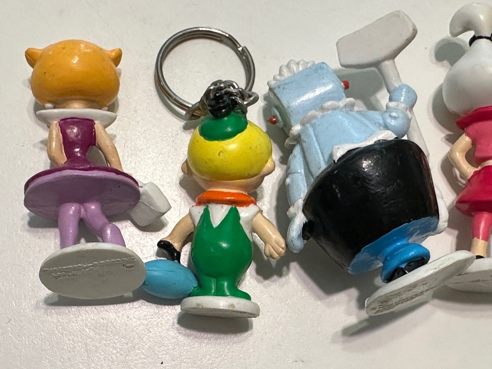 Vintage 1990 APPLAUSE JETSONS PVC FIGURES Squeep Jane Elroy Judy George ...