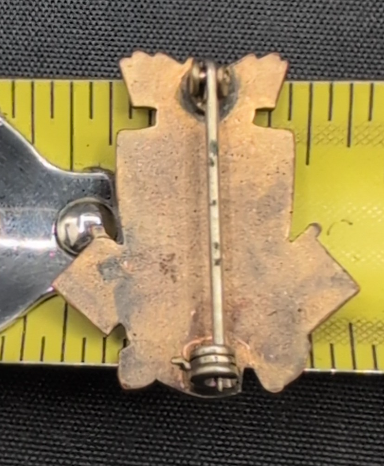 WWII/2 US Army Signal School DI/DUI unit crest pin-back unmarked. | eBay