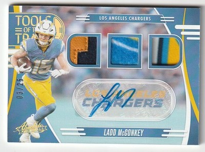 2025 Panini Absolute Prime Patch Triple Tools of the Trade AUTO Ladd ...