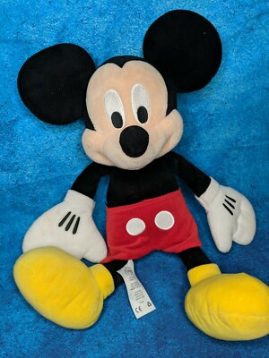 Mickey Mouse Plush 18” Classic Disney Toy Just Play Stuffed Animal ...