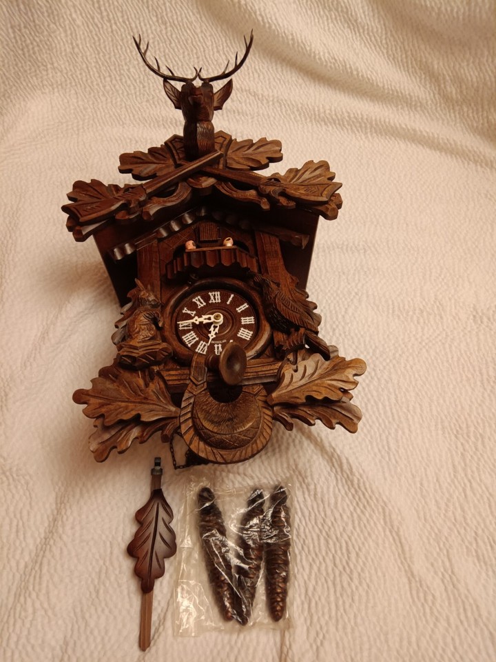 Musical Cuckoo Clock Lotscher- Switzerland, Vintage. | eBay