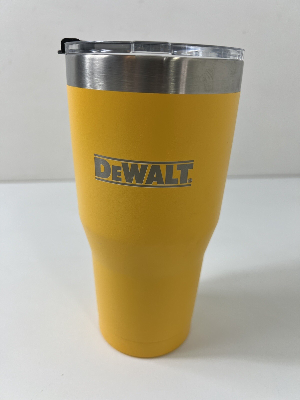 DeWalt Tools Stainless Steel Tumbler Yellow 30 Oz Travel Coffee Cup Thermal NWOT | eBay