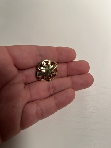 Girl Scout Flower Daisy Pin Metal Gold Tone Uniform Cosplay Costume ...