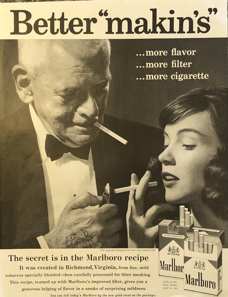 Marlboro Cigarette Ads 1920s