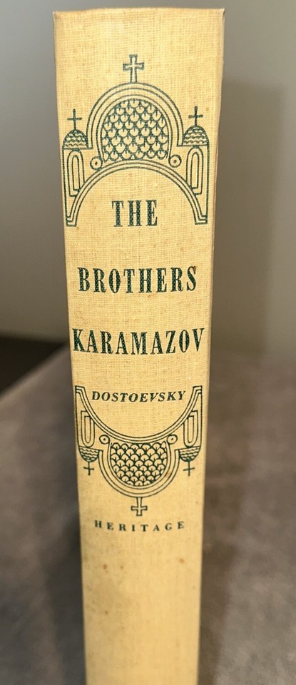 The Brothers Karamazov By Dostoevsky, Heritage Press, Hardcover Book ...