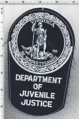 Dept of Juvenile Justice (Virginia) 1st Issue Uniform Take-Off Shoulder ...