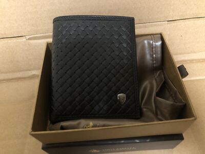 Santa Barbara Polo Raquet Club Bi-Fold Wallet Black | eBay