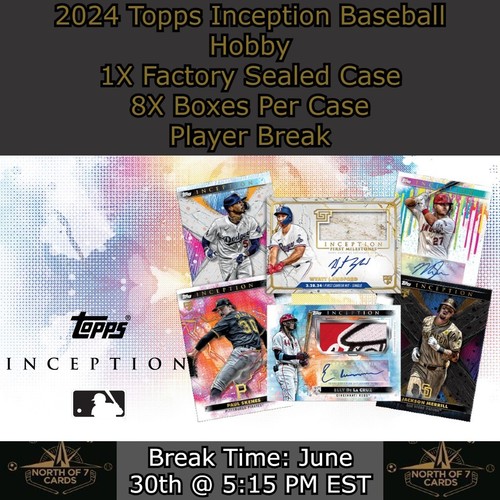 Gavin Williams - 2024 Topps Inception Baseball Hobby 1X Case Player ...