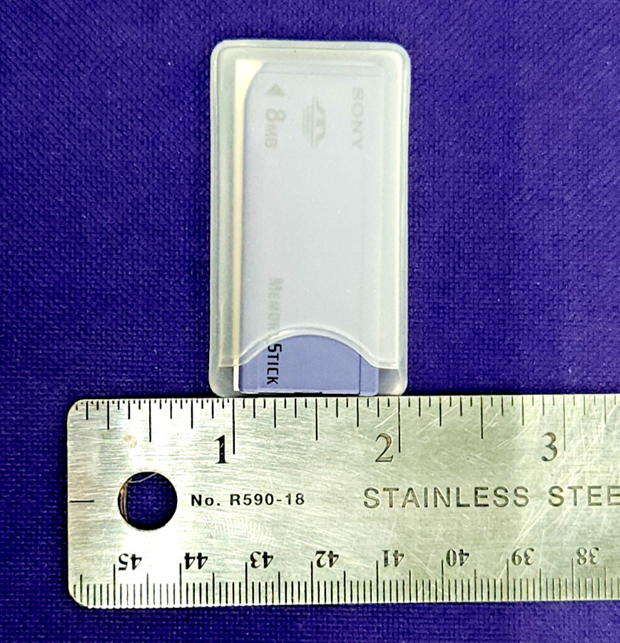 Sony Genuine Memory Stick 8MB MEGABYTE MSA-8A Camera Memory Card | eBay