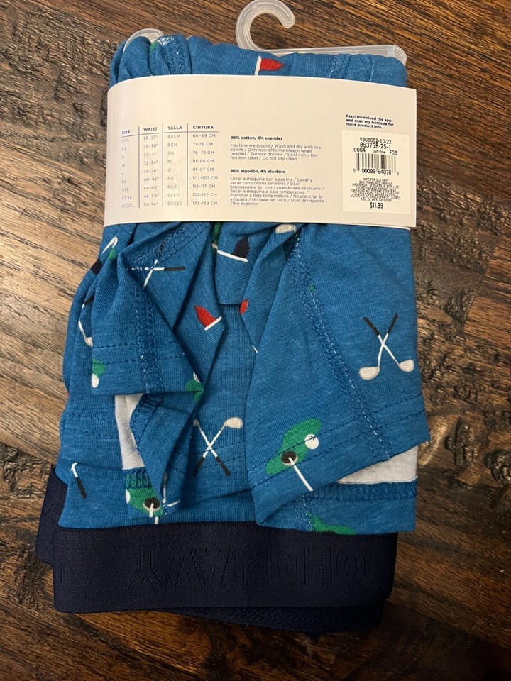 NWT Men's OLD NAVY Boxer Briefs, Soft Washed, Comfort W-band, XL, 100% ...