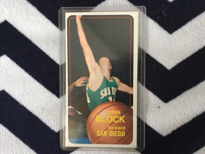 1970-71 Topps San Diego Rockets Basketball Card #58 John Block - EX | eBay