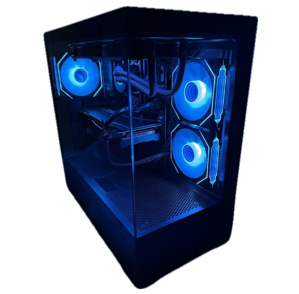 Custom Black Box PC Build Intel i9 12900k 32 Gb Ram MSI GPU Liquid ...