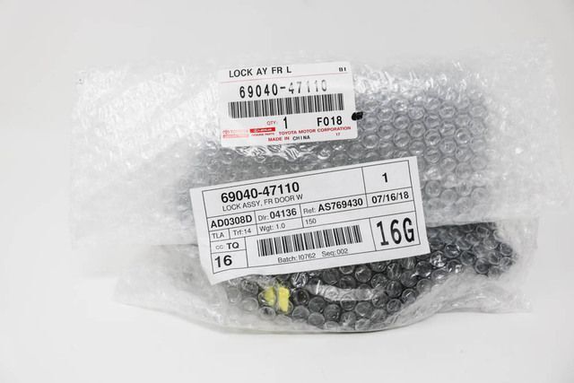 OE Genuine Toyota Prius Front Left Driver Side Door Lock Assembly 69040 ...